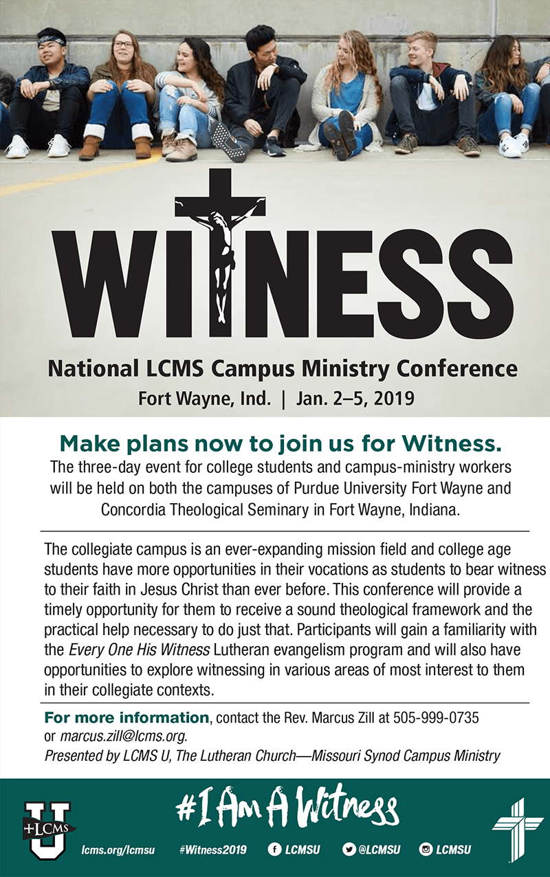 Bulletin Inserts - LCMS Worship - The Lutheran Church—Missouri Synod