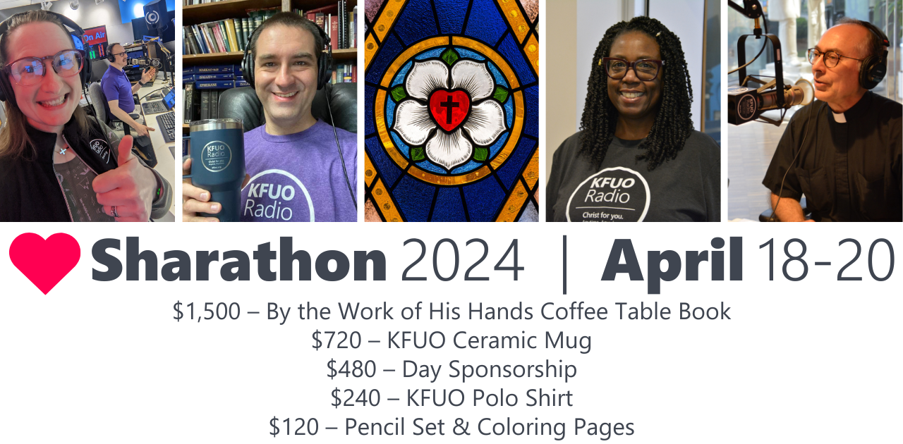 Give to KFUO Radio Sharathon - The Lutheran Church—Missouri Synod
